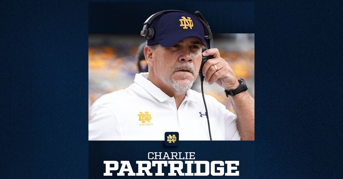 Notre Dame Officially Announces Charlie Partridge as Defensive Line Coach