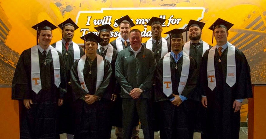 Several Vols celebrate graduation day