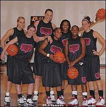 April Cook proves an athletic point