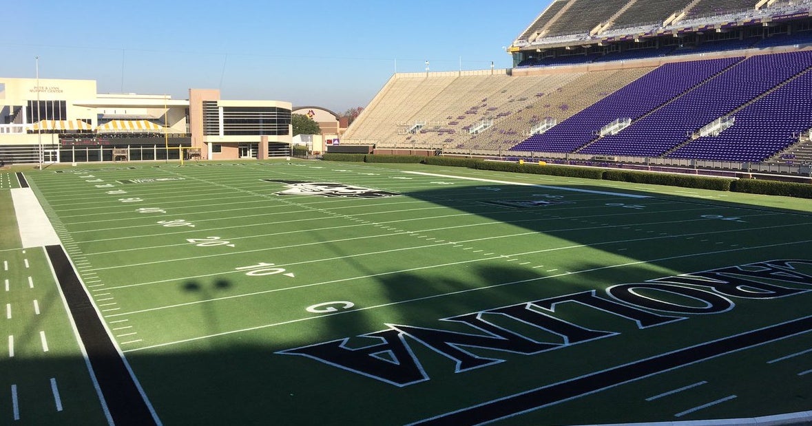 LOOK: ECU's field ready for black out game