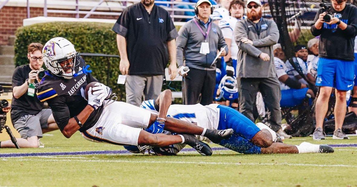 ECU to be without starting WR Yannick Smith in UTSA game