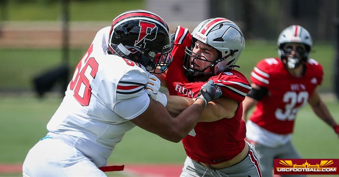 PHOTOS: Hun School rolls local foe Pennington, 48-0, behind USC commit ...