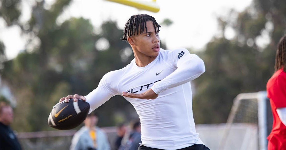 Five-star 2025 QB signee Husan Longstreet practicing with USC for bowl prep