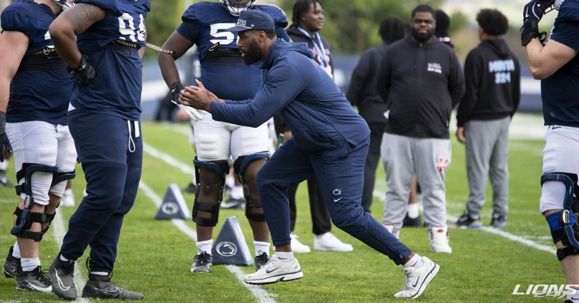 Penn State Coach Q&A: Deion Barnes discusses Abdul Carter's success ...