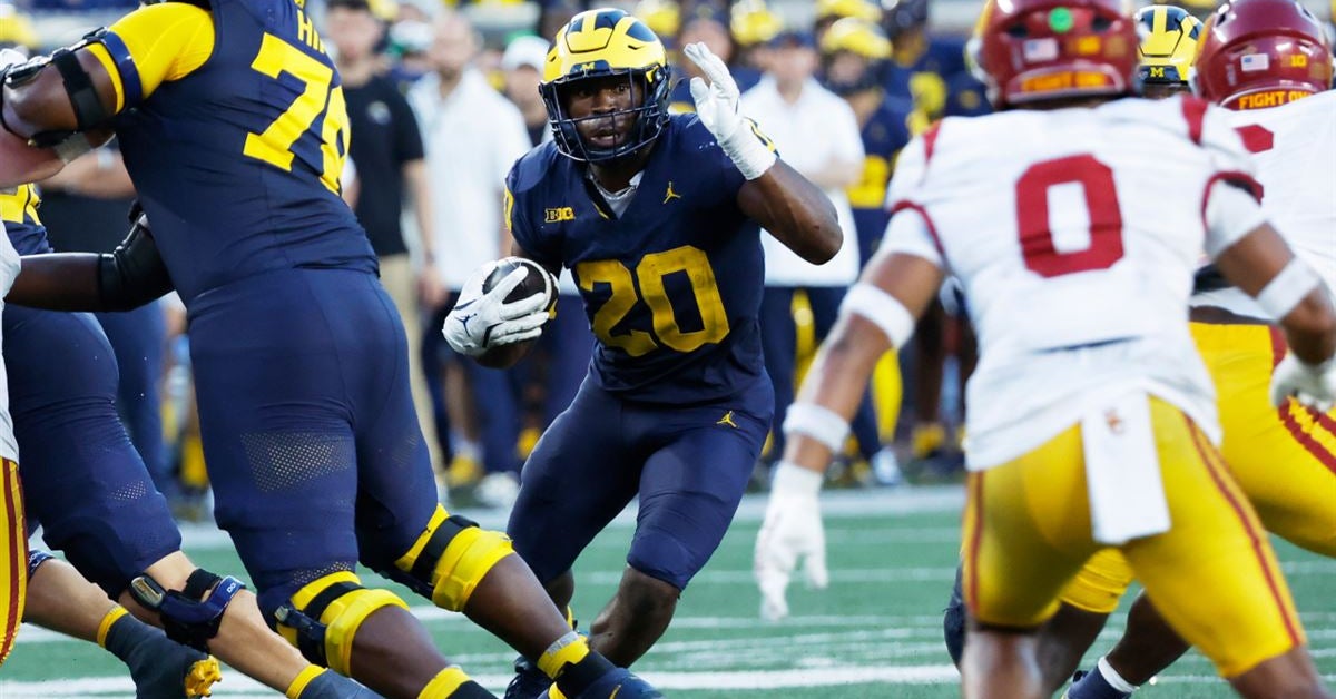 Michigan RB Kalel Mullings responds to usage in Indiana game: 'I don't ...