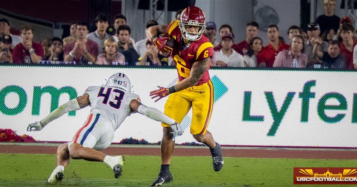 USC participation chart, formation breakdown from 3OT win over Arizona