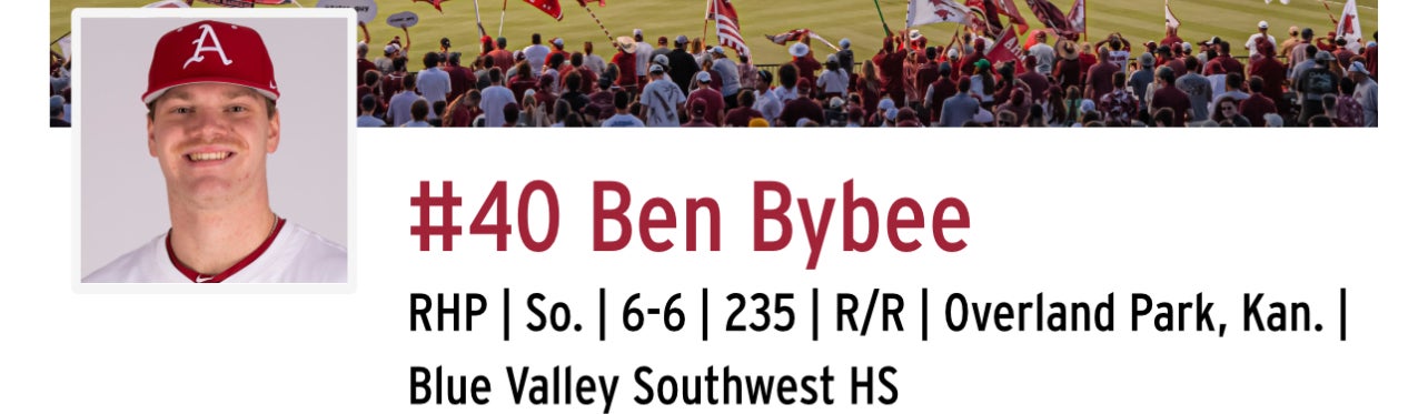 Info on Ben Bybee - Arkansas Wed starter
