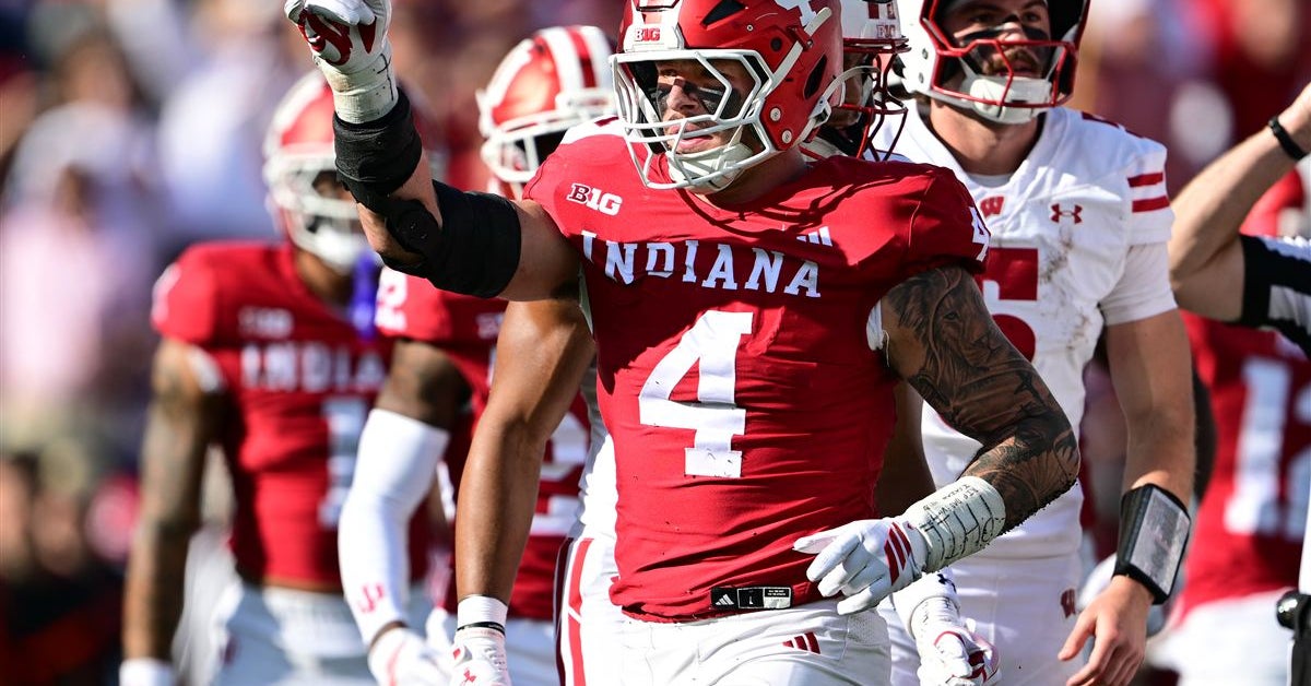 Indiana football: Aiden Fisher named Butkus Award finalist for nation's ...