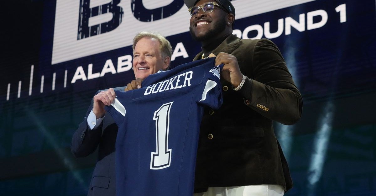 Tyler Booker drafted by Dallas Cowboys with No. 12 pick in the 2025 NFL ...