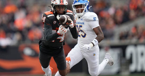 Oregon State WR Jordan Anderson enters transfer portal