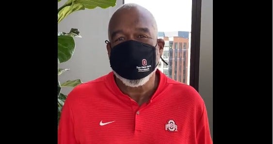 WATCH: Ohio State AD urges Buckeyes fans to wear masks