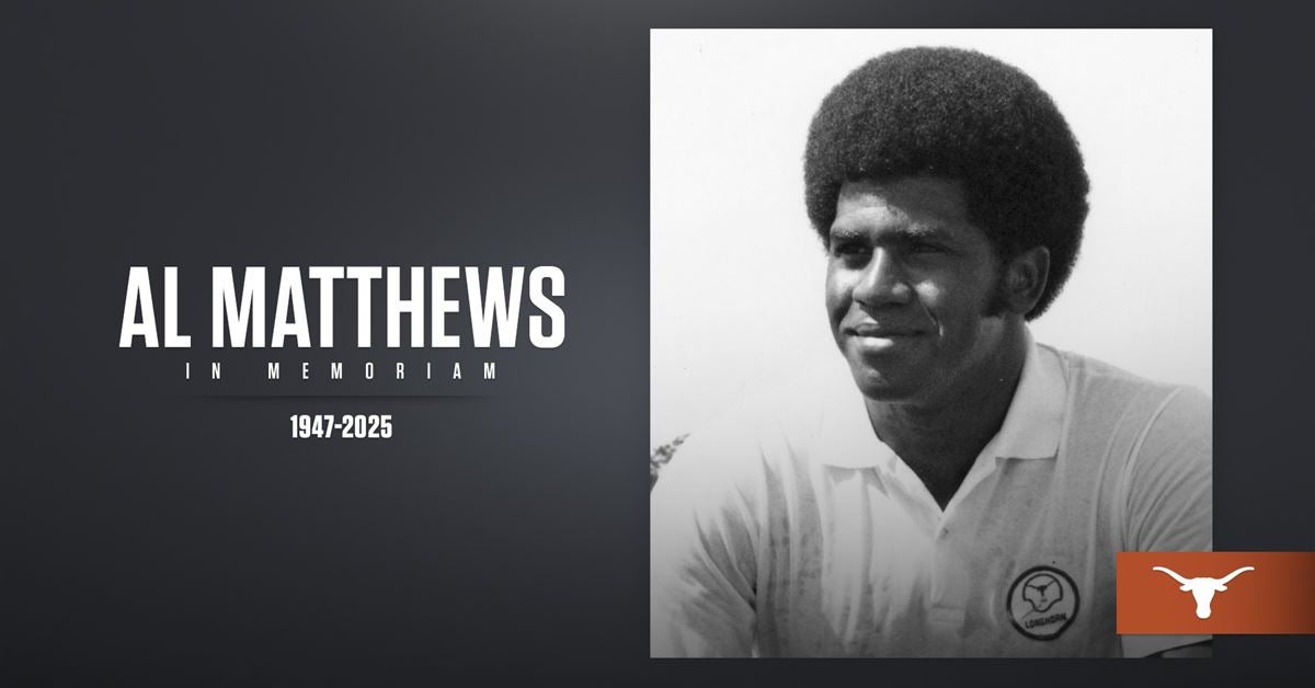 Al Matthews, the first black coach in Texas Athletics history, passes ...