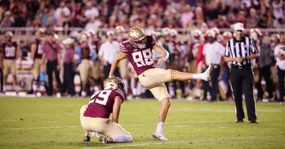 FSU sticking with PK Ryan Fitzgerald, trying to build up confidence ...
