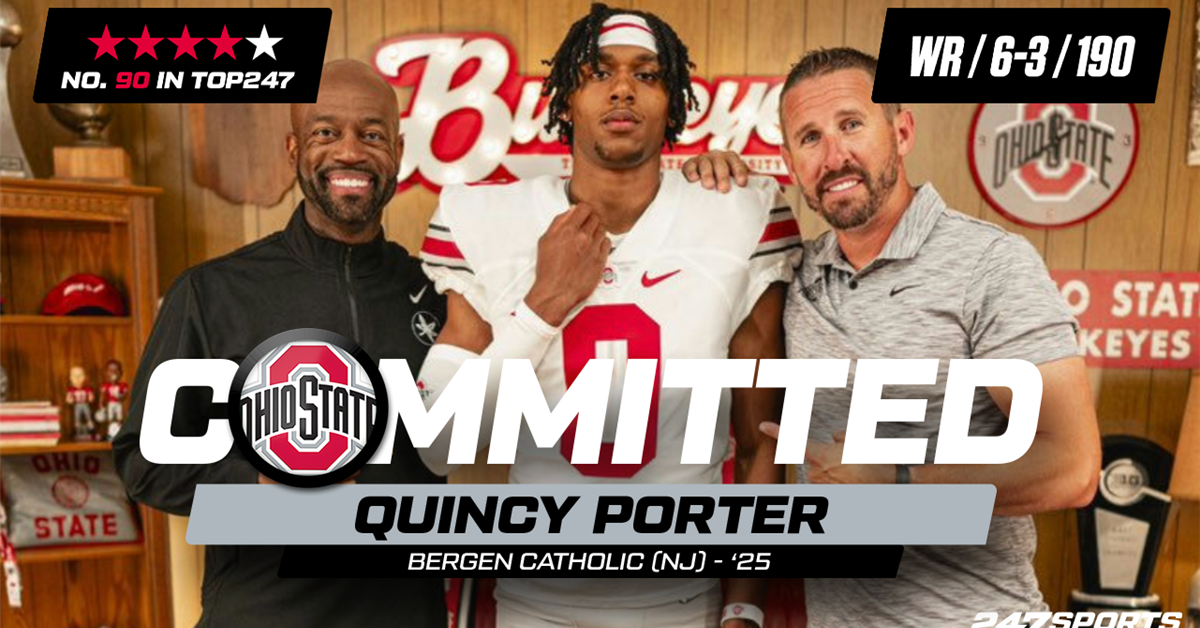 High 4-star WR Quincy Porter commits to Ohio State
