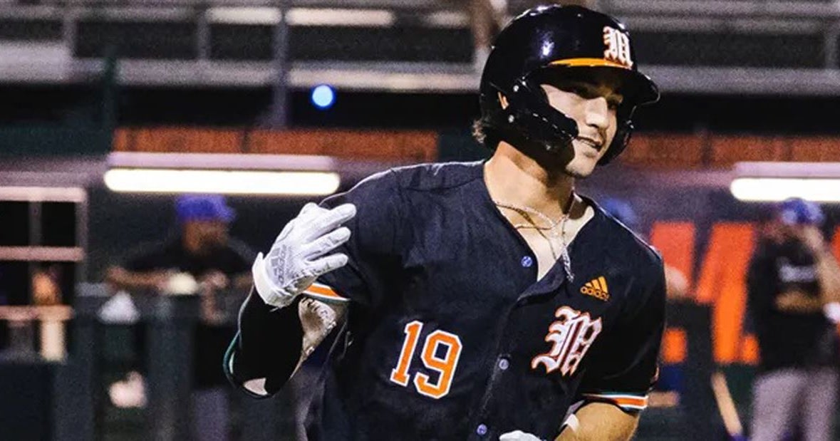 Dominic Pitelli’s 3 HRs, 9 RBIs leads No. 11 Miami to 13-4 win