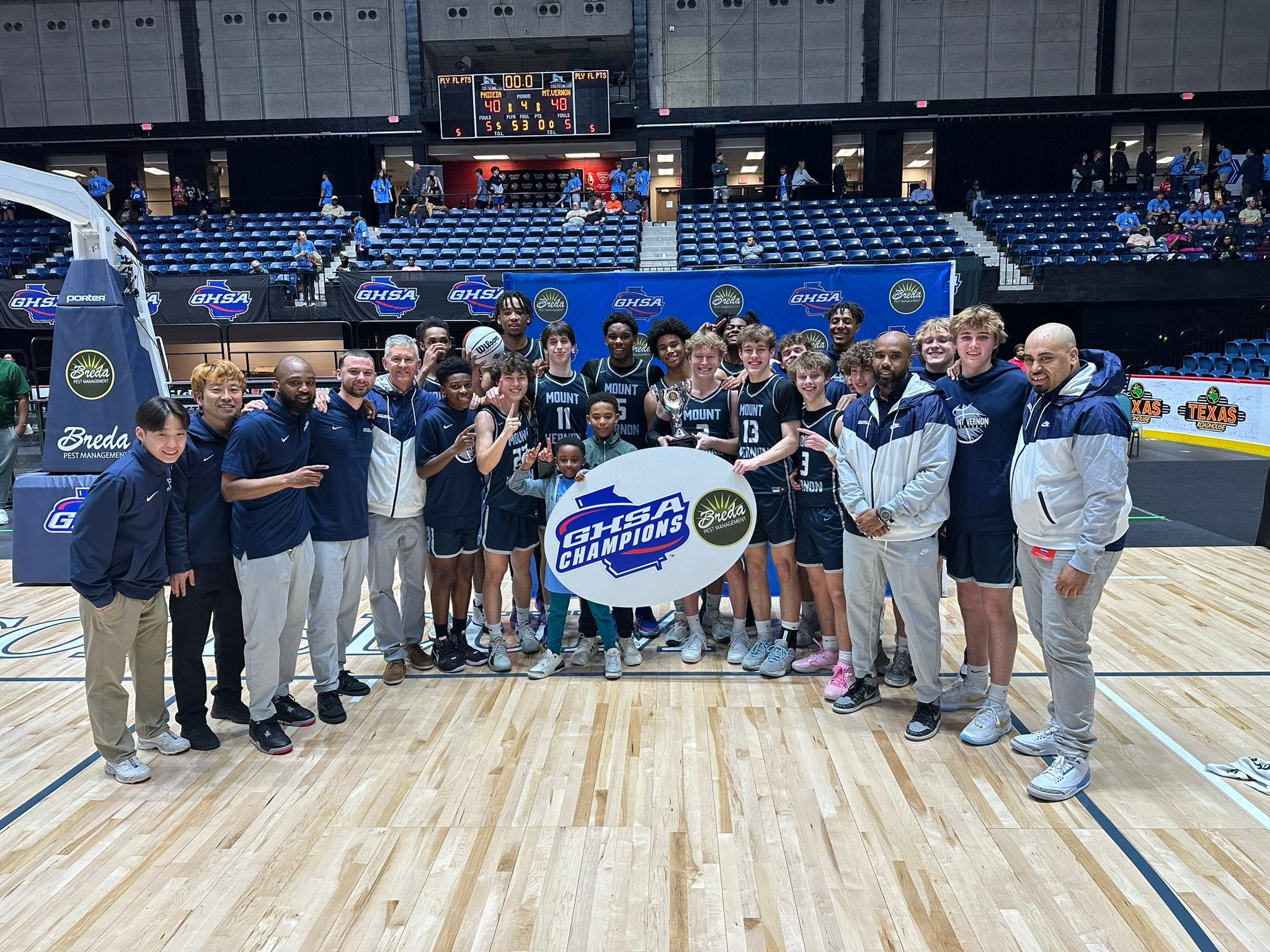 Basketball Commit Trey Scott wins State Title