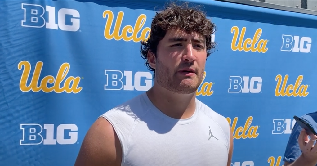 UCLA DE Jacob Busic talks home opener vs. Indiana, new teammates, Navy ...
