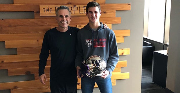 Four-star 2021 QB Sam Huard commits to Washington