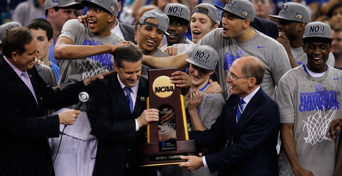 College basketball teams with most national championships all-time, ranked
