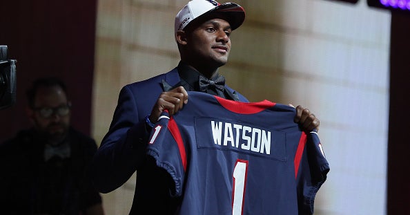 QB's selected in first round of NFL Draft last 10 years