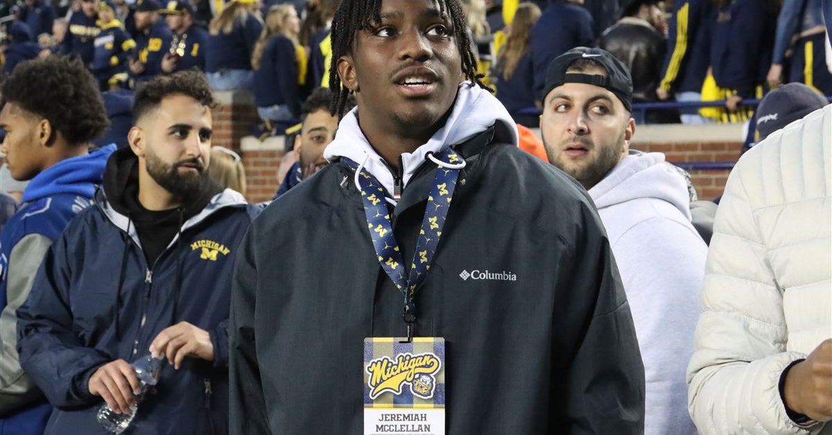 VIP: Top247 WR Jeremiah McClellan reacts to his Michigan visit