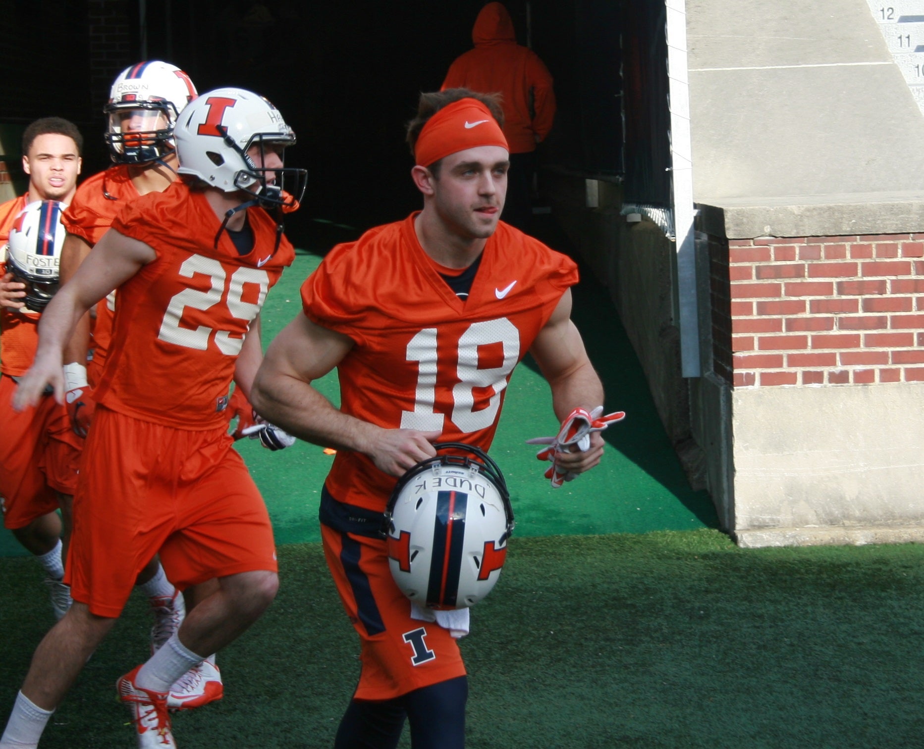 Illini WR Mike Dudek 'not ready to go' yet