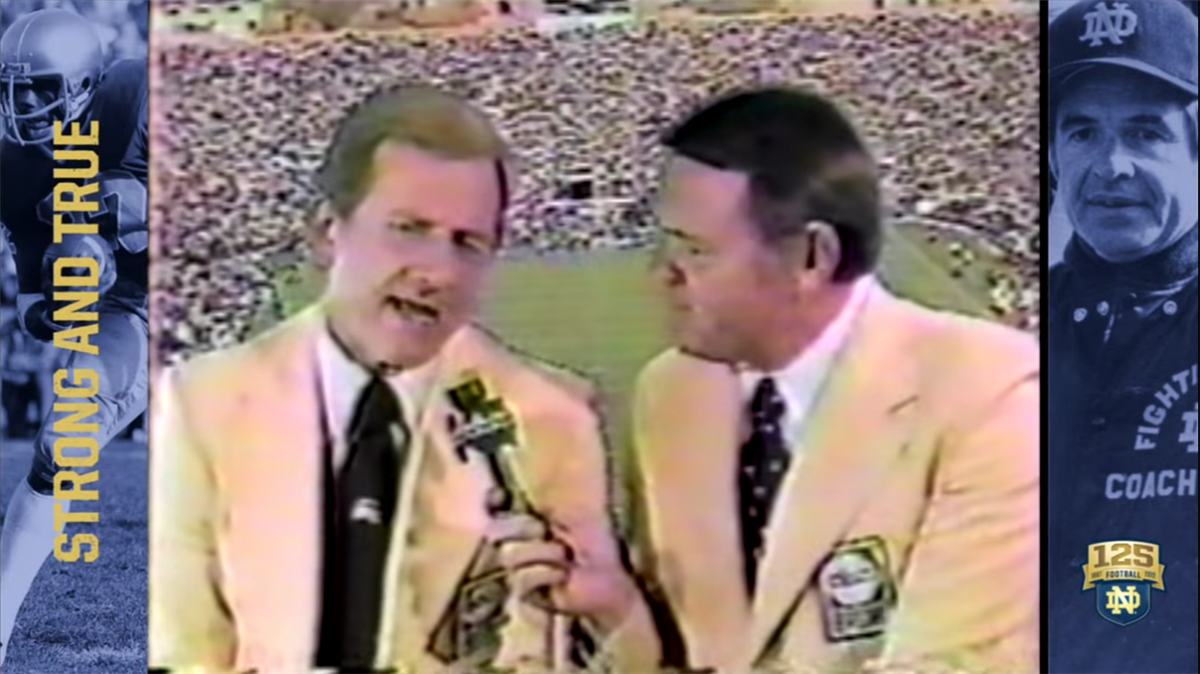 Today is a great day in Notre Dame football history