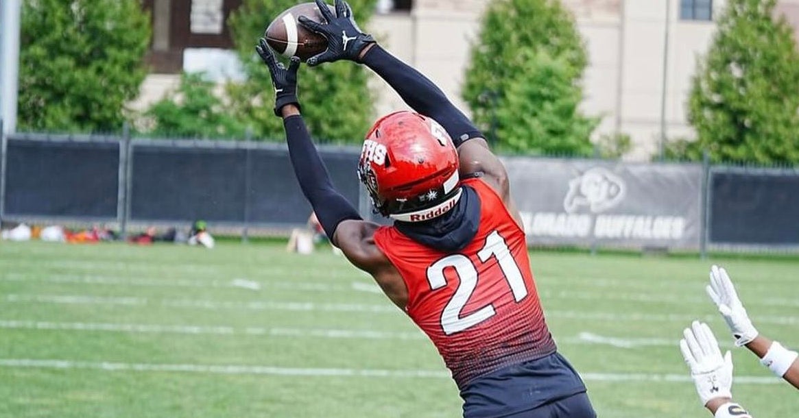 2026 CO WR Toray Davis had standout performance at CU's Prime Time 7v7 ...