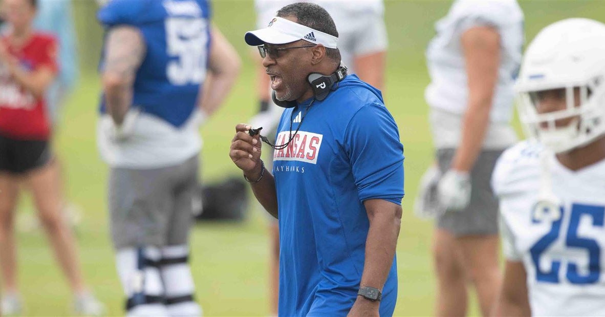 WATCH: Terrence Samuel, KU wide receivers discuss their position room