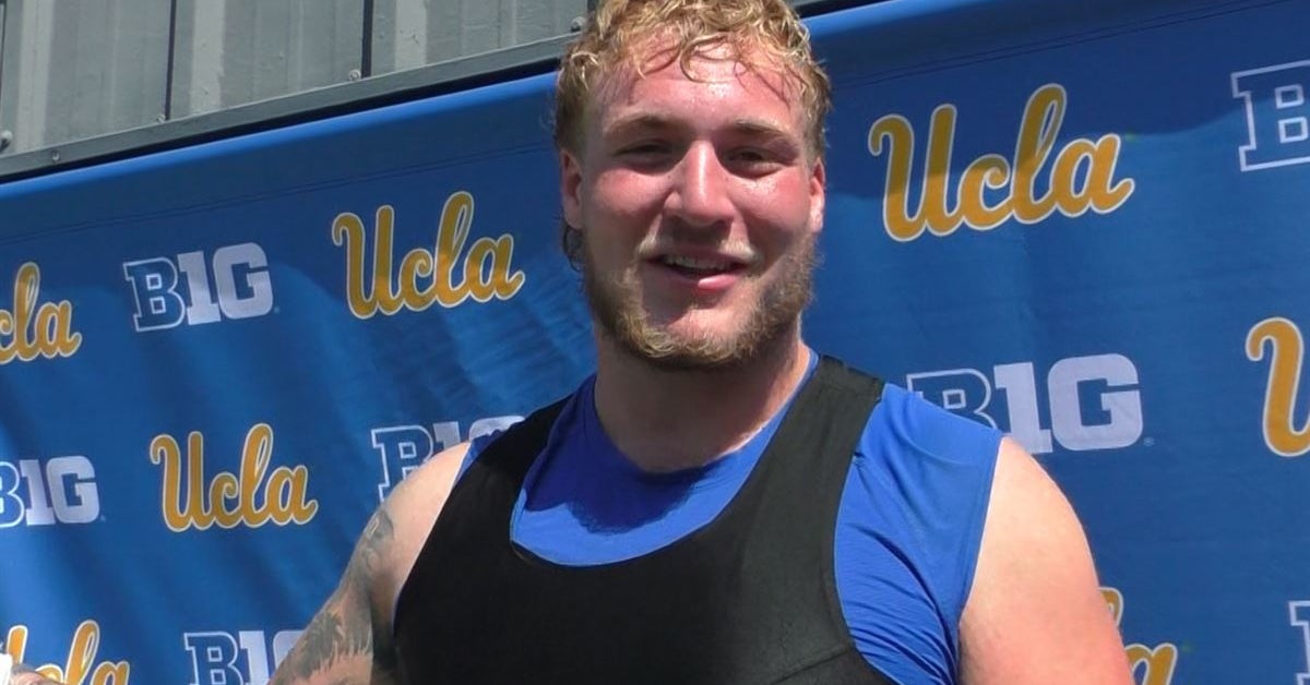 Garrett DiGiorgio on UCLA OL, Protecting Garbers, Gaining Weight and More