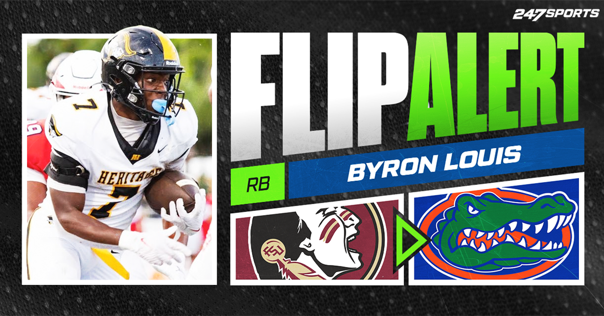 Gators flip another, snagging RB Byron Louis from Florida State