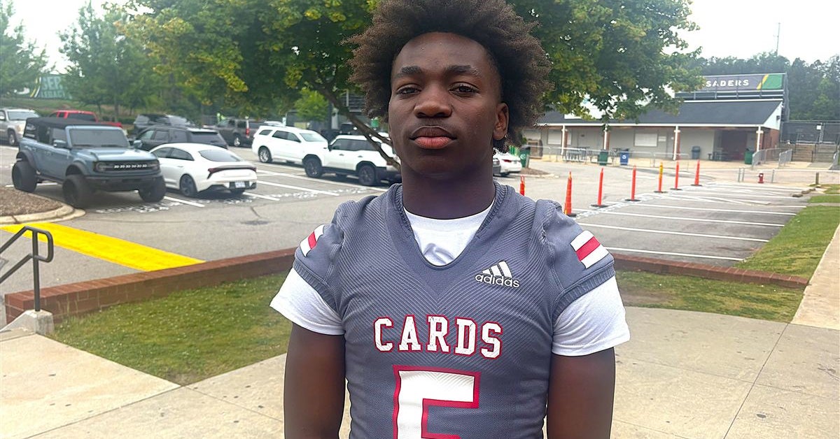 Big-time in-state CB Domonic Williams Jr.: 'They're whole team vibe is ...