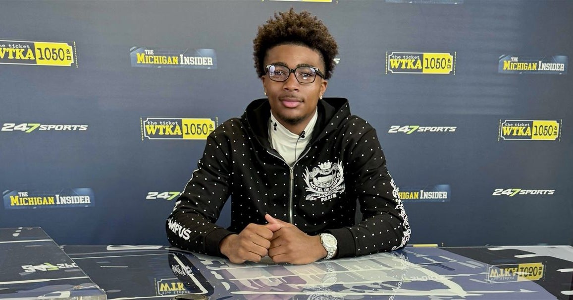 Quick hitters on Top247 WR Messiah Hampton’s visit to Michigan