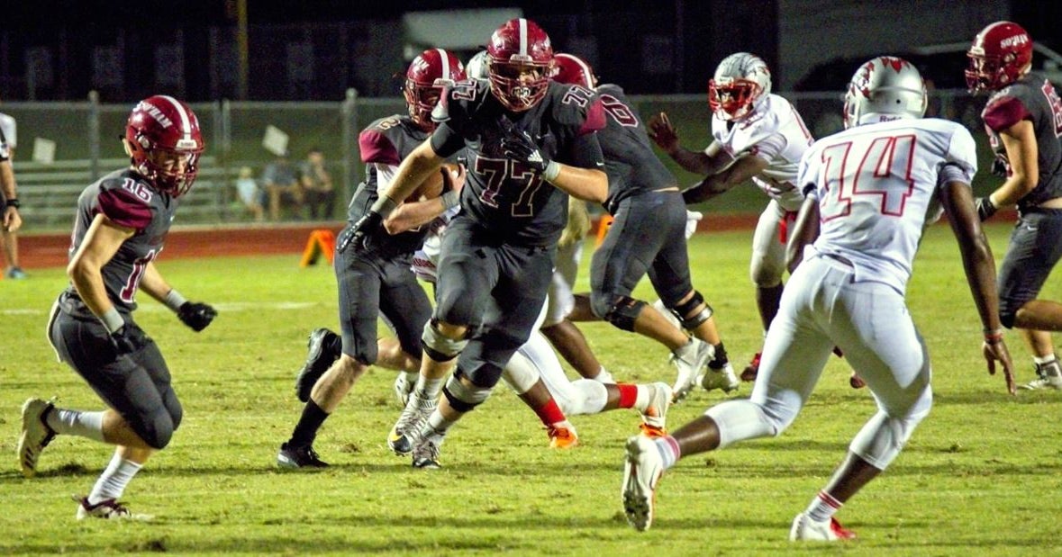 WATCH: Highlights of new UGA OL signee Austin Blaske