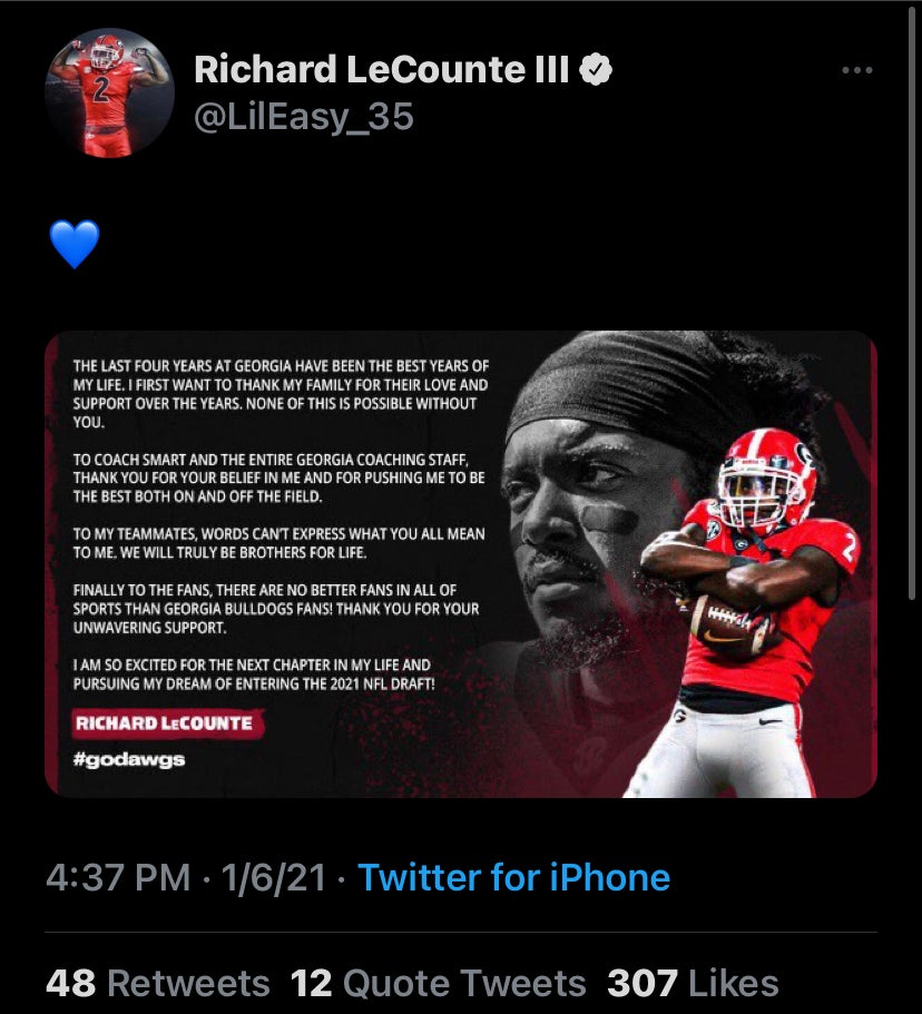 Richard Lecounte officially announces he's going pro