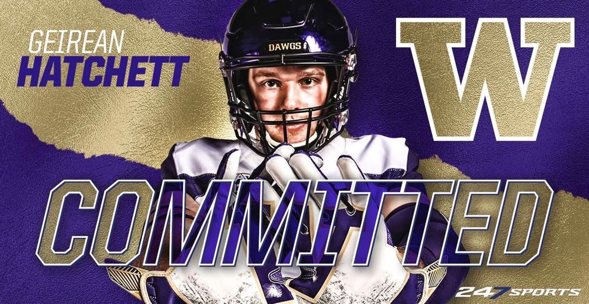 Four-star OL Geirean Hatchett announces for Washington