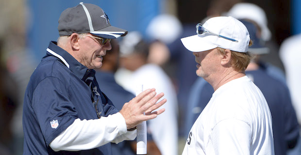 Report: Jerry Jones has been pushing Mark Davis to sell raiders