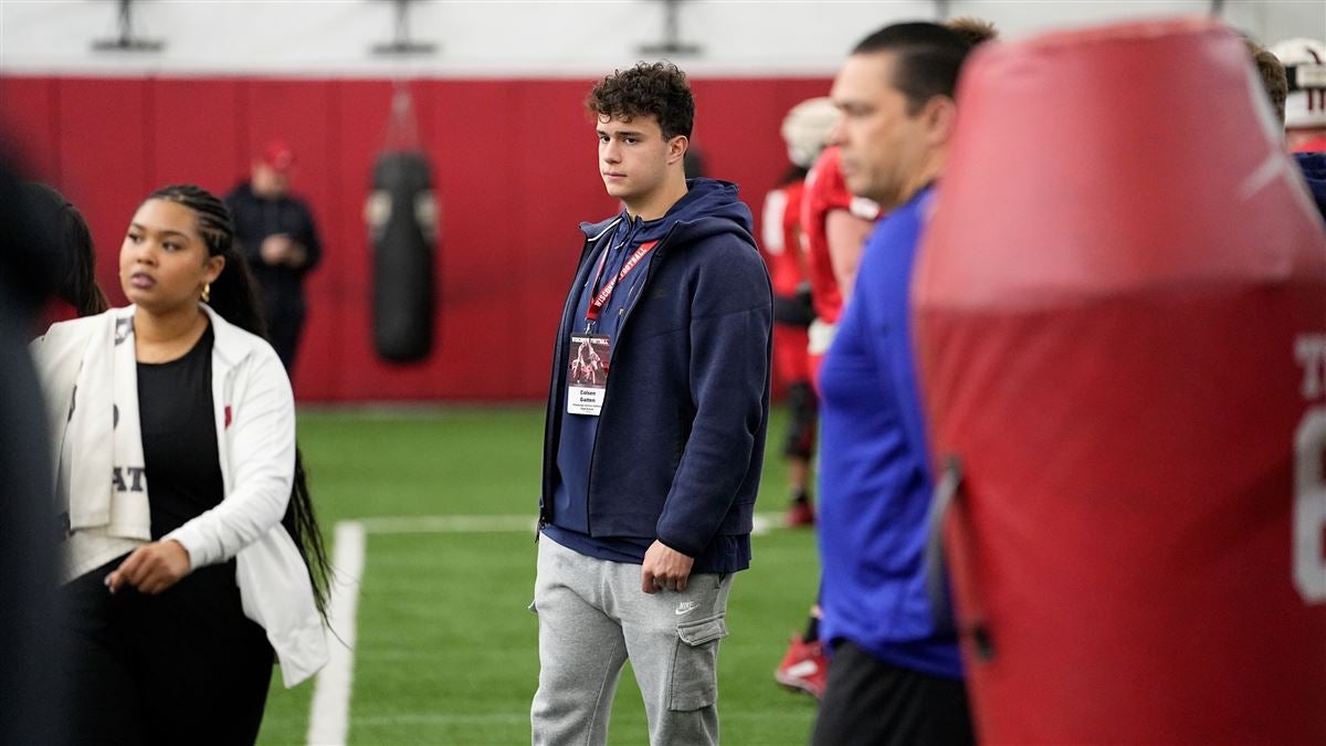 Top 2026 LB Target Colsen Gatten Visits Wisconsin