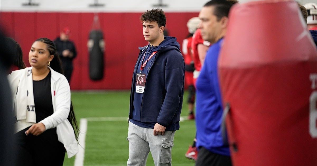 Top 2026 LB Target Colsen Gatten Visits Wisconsin