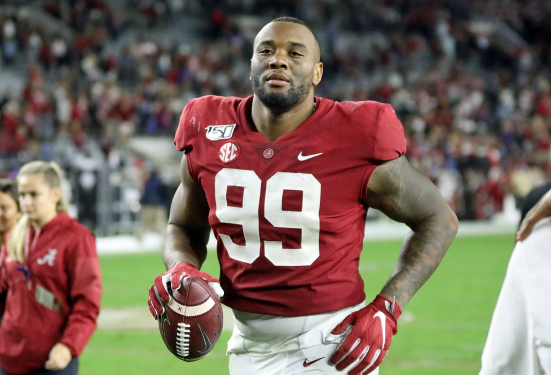 Alabama's Raekwon Davis a projected 3rd-round pick, expert says