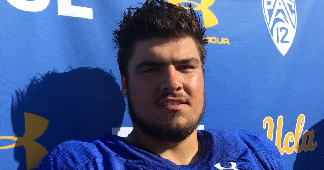 VIDEO: Mike Alves Discusses Improvement of UCLA's O-Line