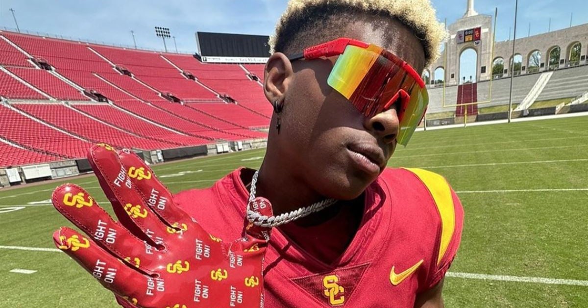 Top 100 receiver Andrew Marsh in-depth on official visit to USC
