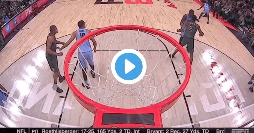 WATCH: Theo Pinson flop earns Flagrant One vs. Michigan State