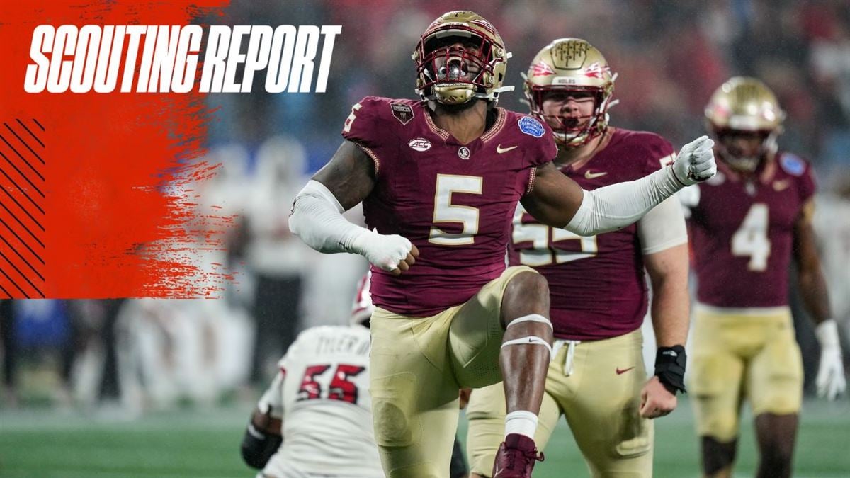 2024 NFL Draft Scouting Report: Edge Rusher Jared Verse, FSU