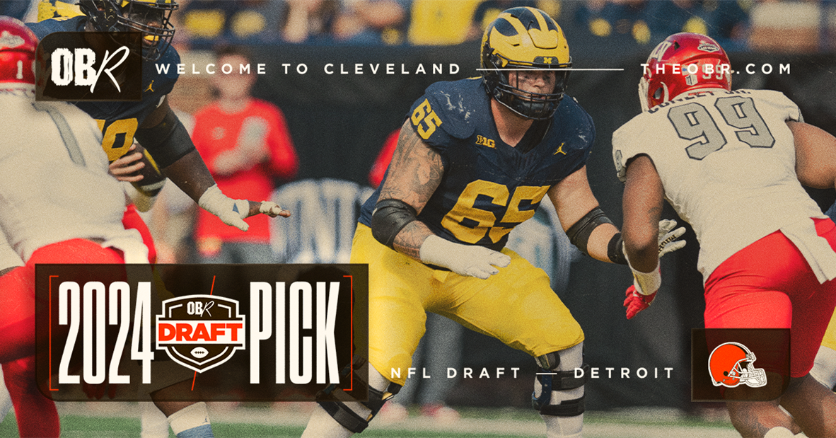 Browns Select Zak Zinter with the No. 85 pick in 2024 NFL Draft