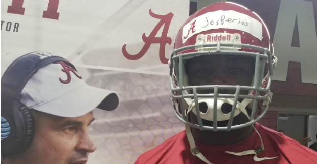 Bama 'near if not at the top' for Peach State DT