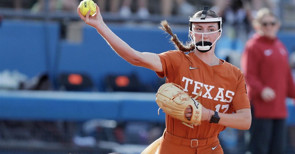 Texas freshman Teagan Kavan throws one-hitter, outdueling Stanford's ...