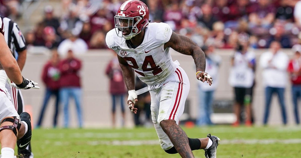 Alabama LB Terrell Lewis directs blame for defensive struggles