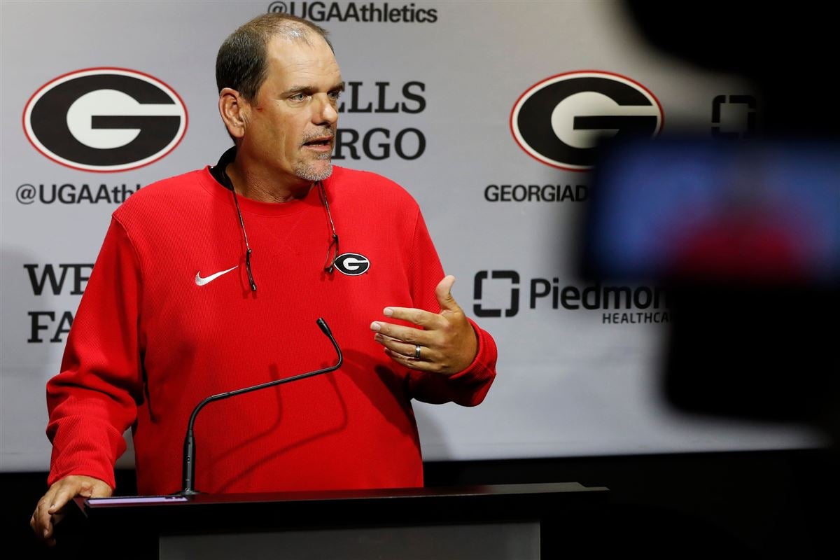 Georgia offensive coordinator Mike Bobo talks quarterback development ...