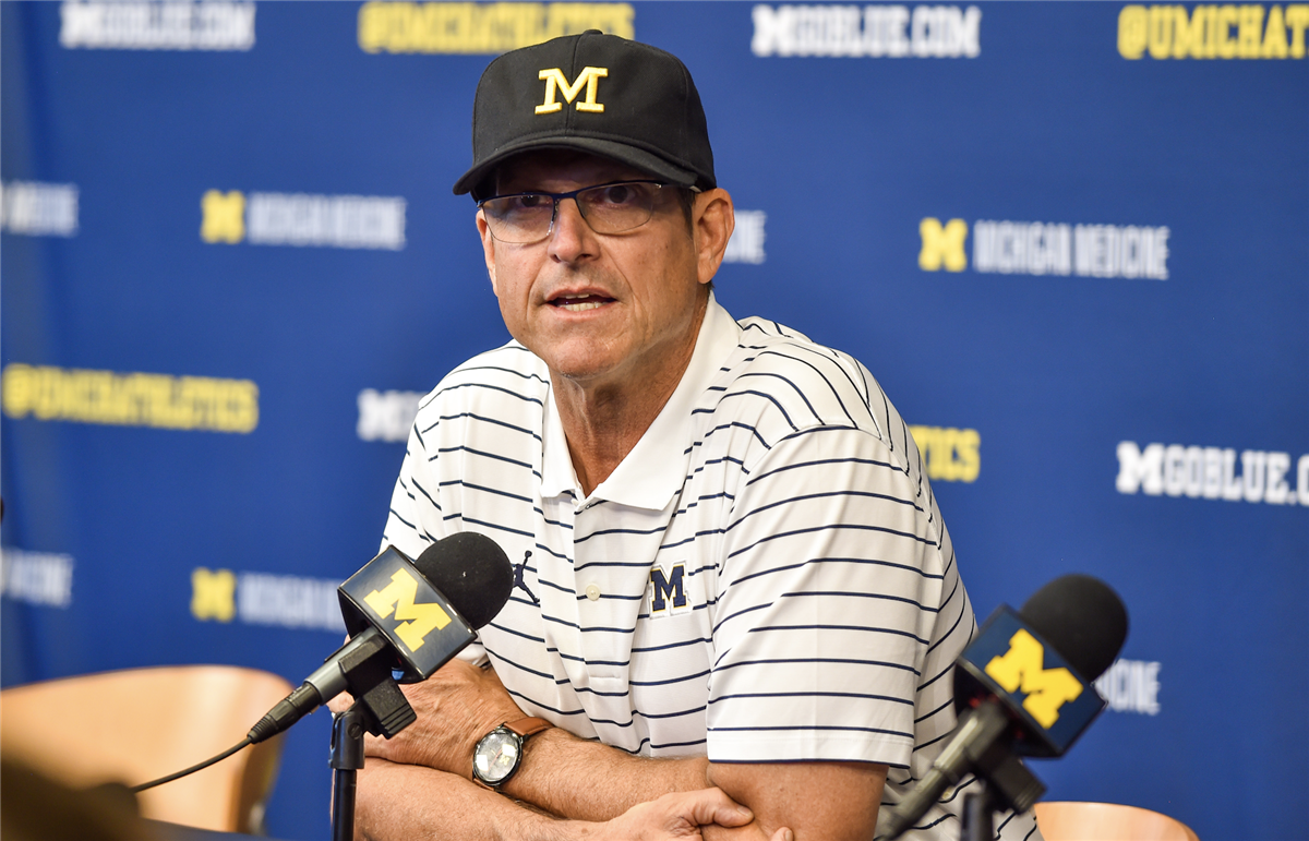 Jim Harbaugh defines Michigan football's recipe for beating Ohio State ...